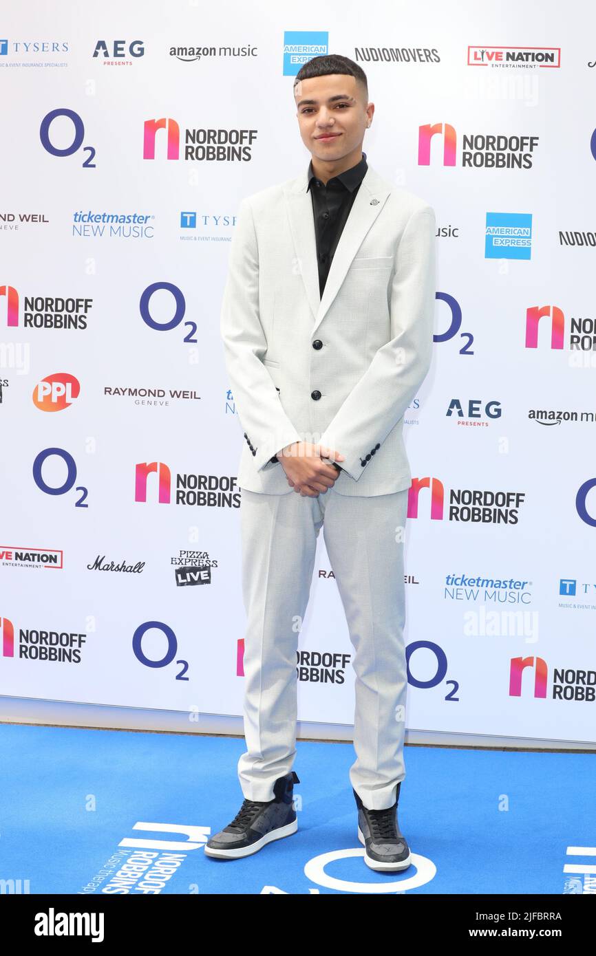 London, UK. 01st July, 2022. Junior Savva Andreas Andre attends The ...