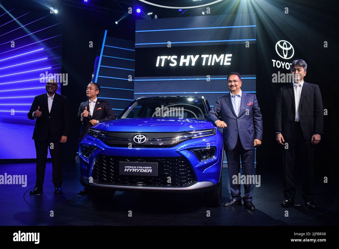 (7/1/2022) (From L-R) Vice President of Toyota Kirloskar Motor PB ...