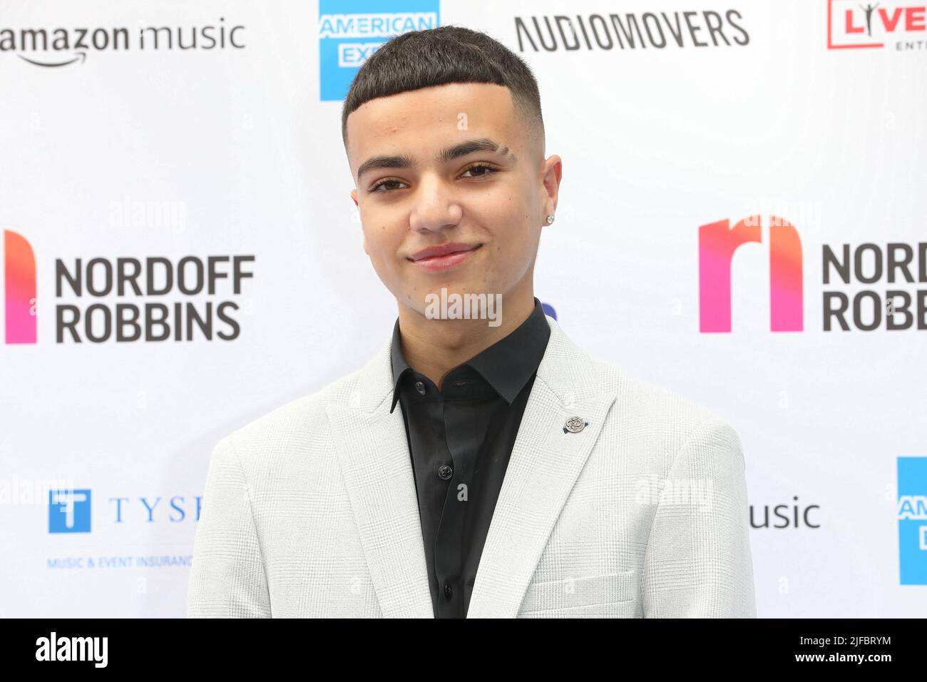 London, UK. 01st July, 2022. Junior Savva Andreas Andre attends The ...