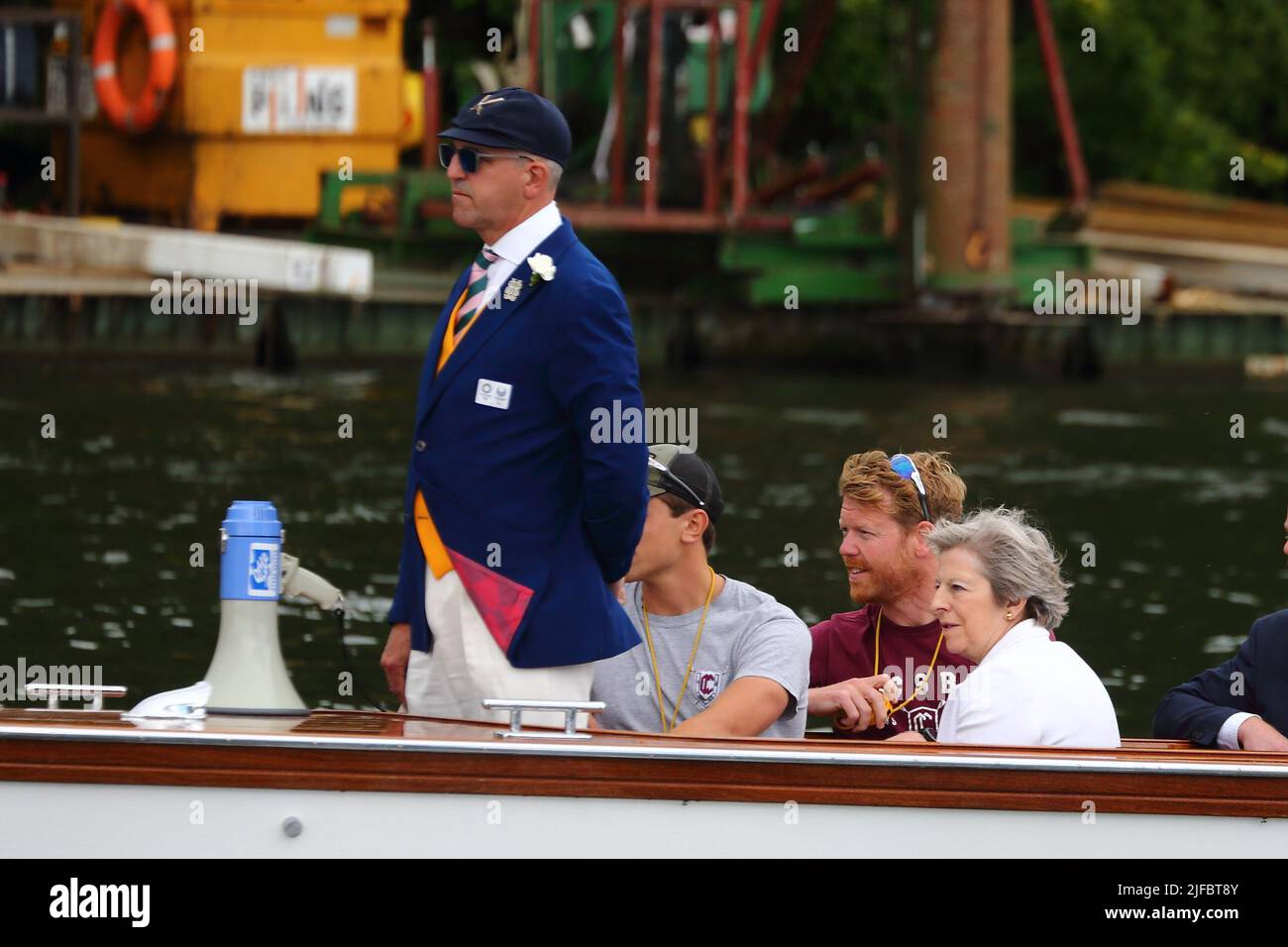 Henley-on-Thames, Oxfordshire, UK. 1st July, 2022. Henley Royal Regatta - Day Four. Henley Royal ...