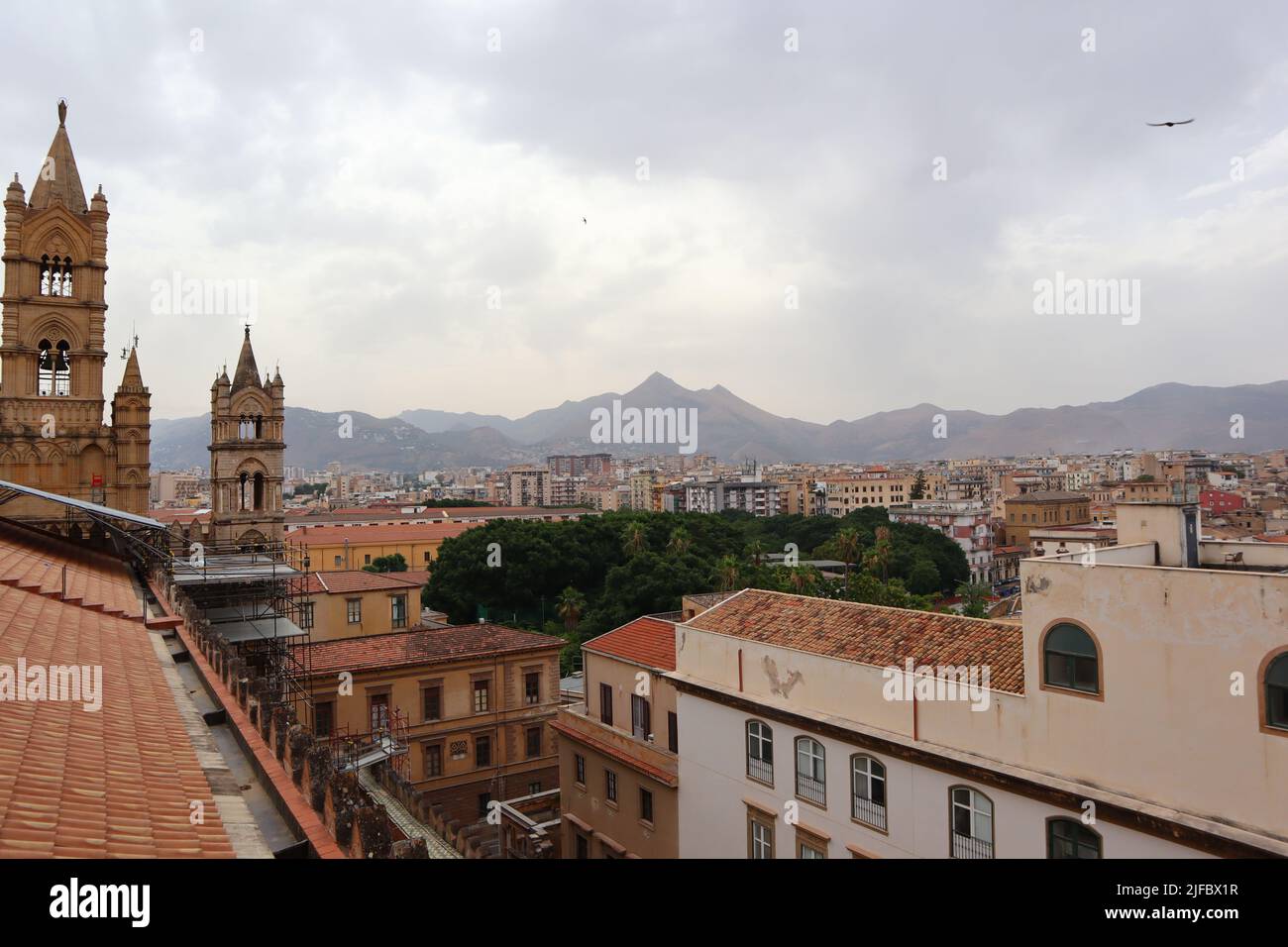 Palermo, Sicily (Italy): Panoramic view of Palermo Stock Photo - Alamy