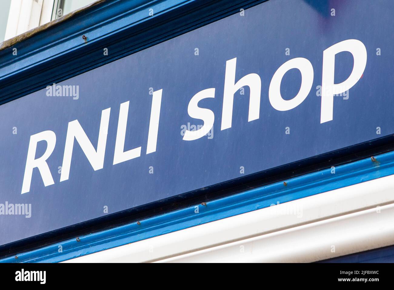 Norfolk, UK - May 16th 2022: Close-up of the sign on the exterior of a ...