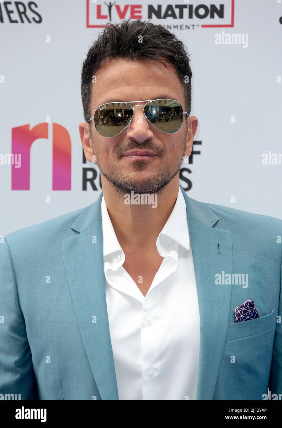 Jul 01, 2022 - London, England, UK - Peter Andre attending Nordoff ...
