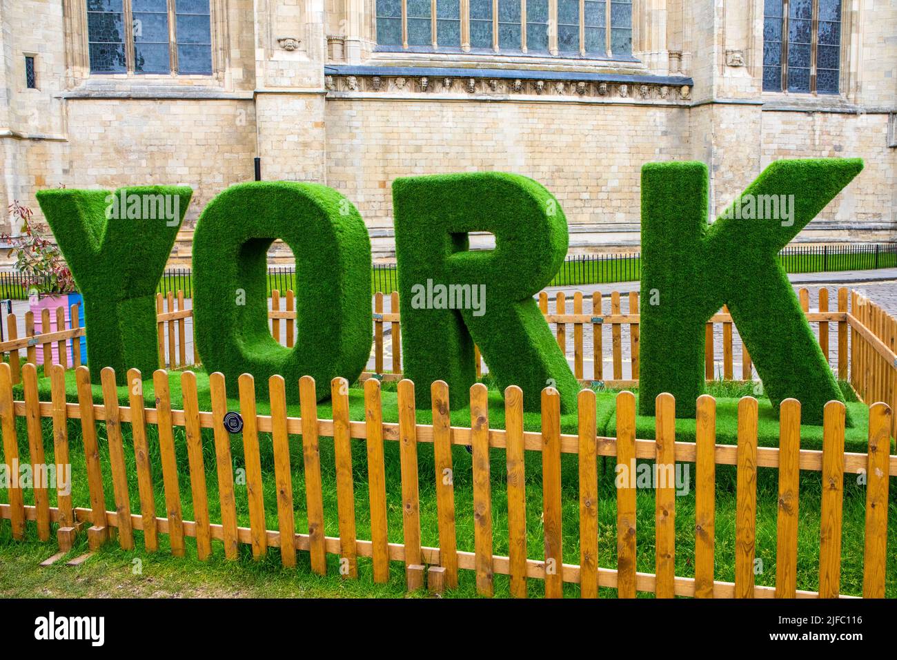 York sign in the beautiful city of York, UK Stock Photo - Alamy