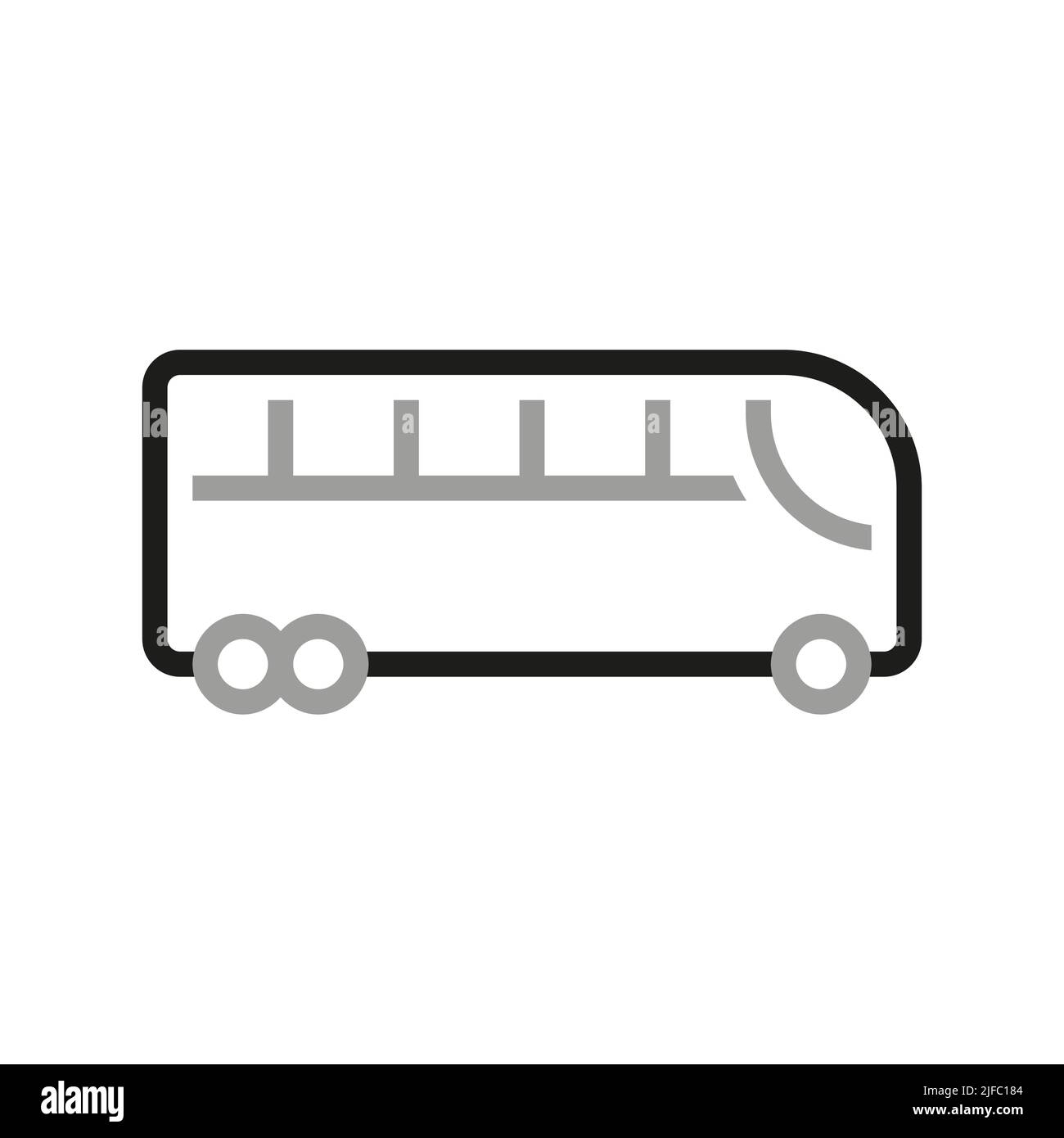 Simple of Public Transport Related Vector Line Icons. Public Transport ...
