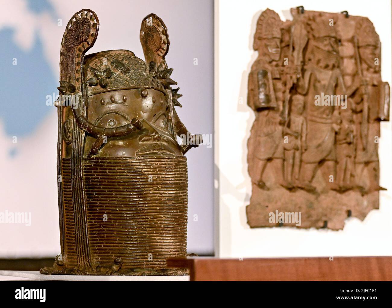Benin bronzes germany hi-res stock photography and images - Alamy