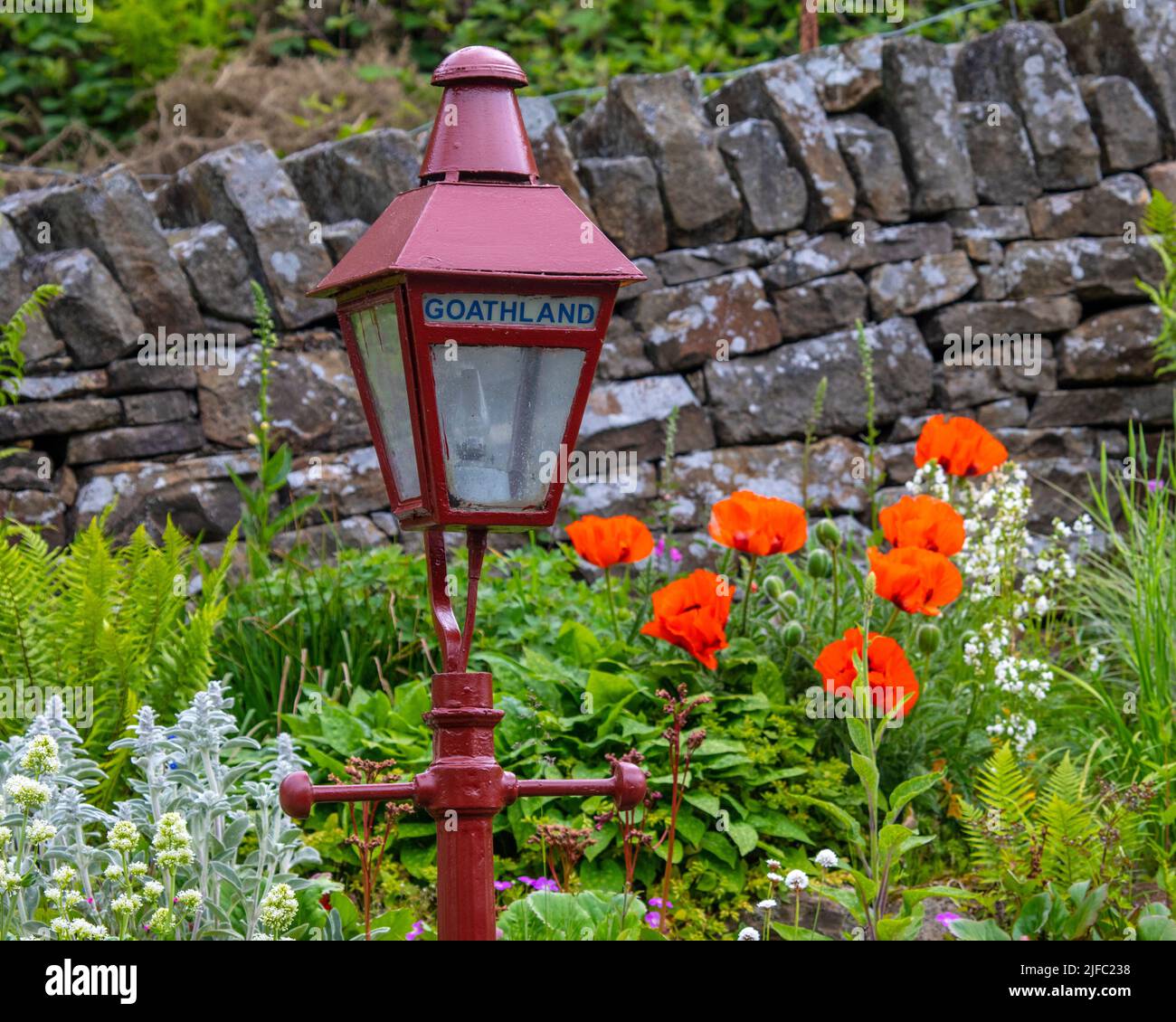 Goathland village sign hi-res stock photography and images - Alamy