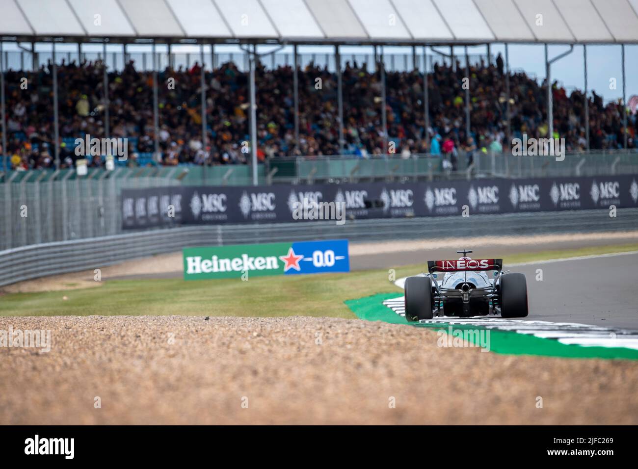 Mercedes amg f1 rides circuit hi-res stock photography and images - Alamy