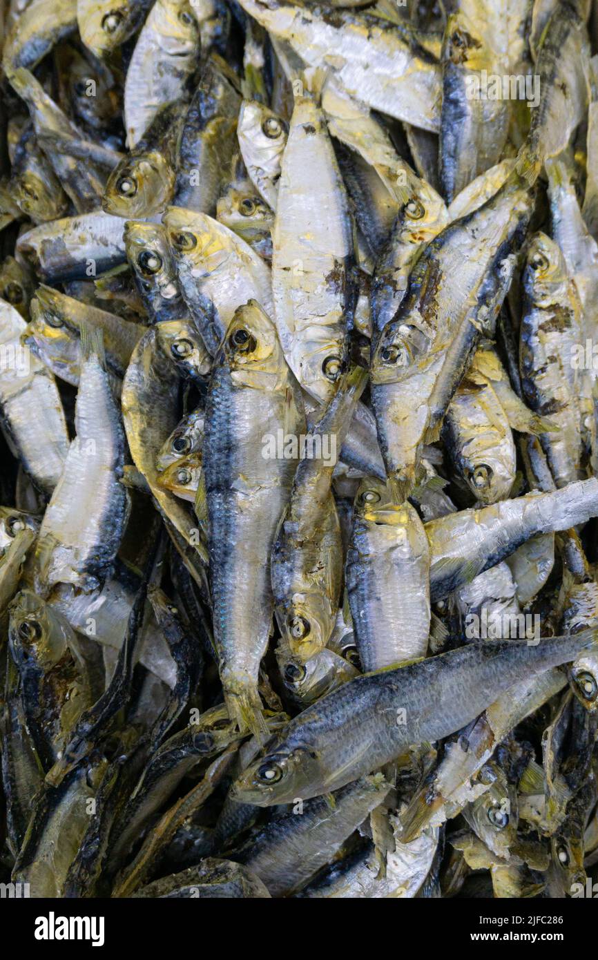 Dried fish korean food hi-res stock photography and images - Alamy