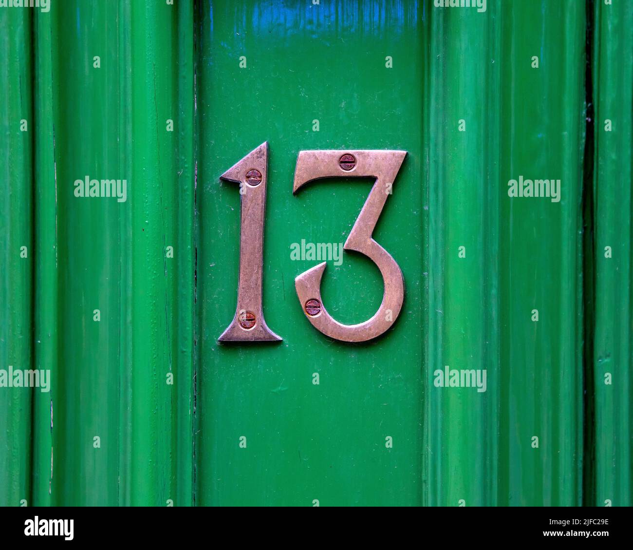 Number 13 facade hi-res stock photography and images - Alamy