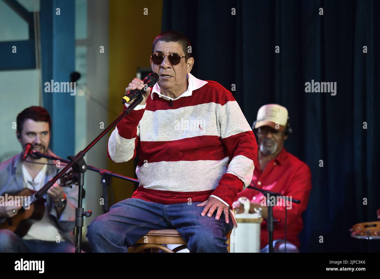 Rio de Janeiro-Brazil June 30, 2022, show by Zeca Pagodinho, Brazil's ...