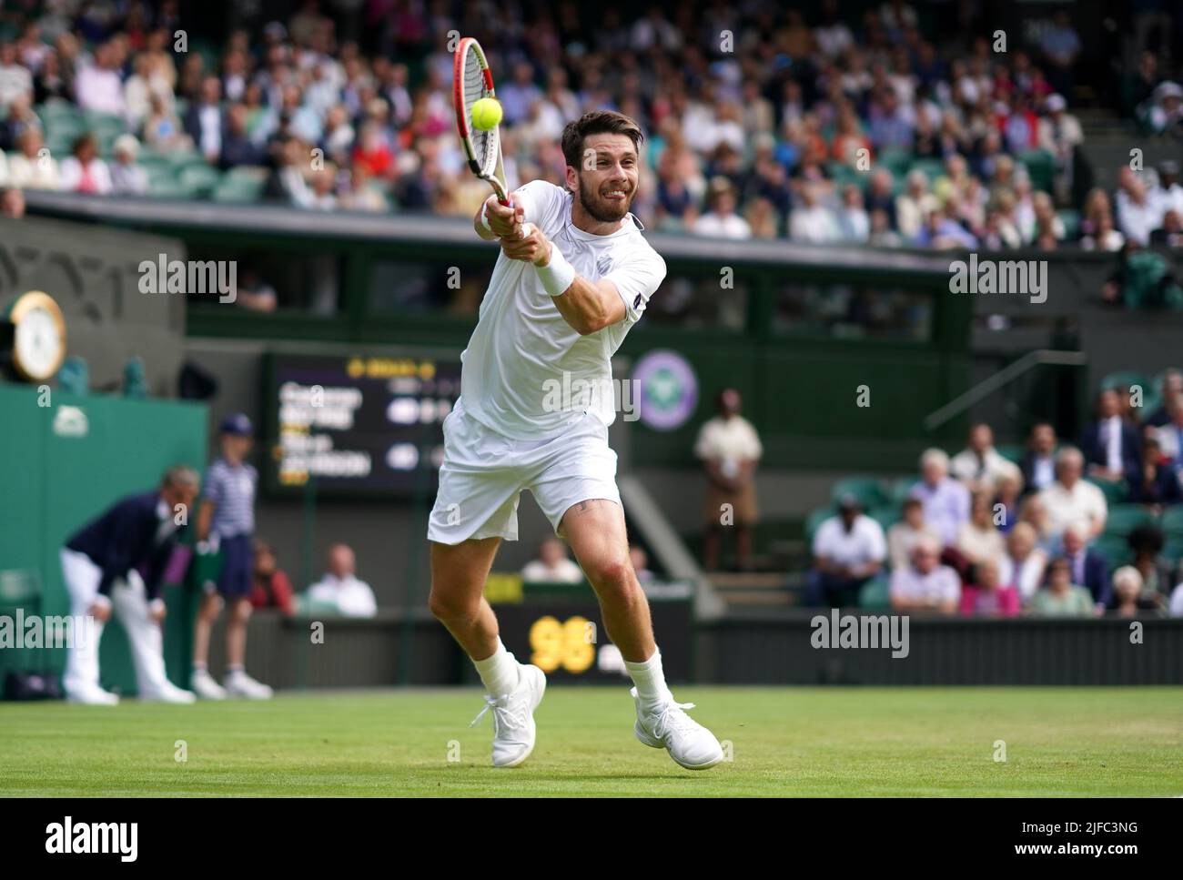 Cameron Norrie during his Gentlemen's Singles third round match against ...