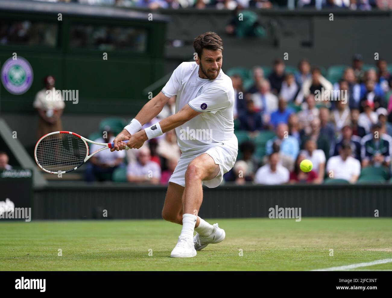 Cameron Norrie during his Gentlemen's Singles third round match against ...