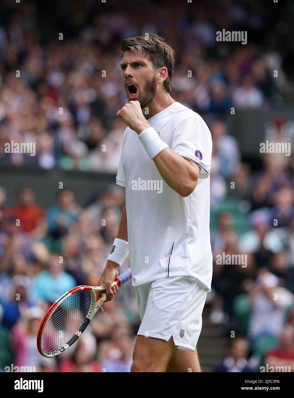 Cameron Norrie during his Gentlemen's Singles third round match against ...