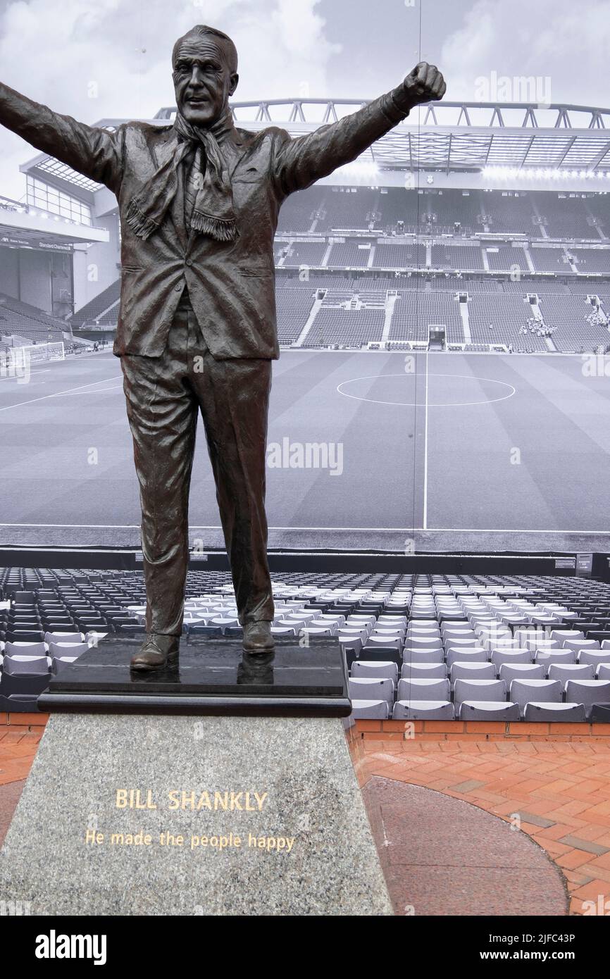 Liverpool football stadium,Liverpool,England Stock Photo - Alamy