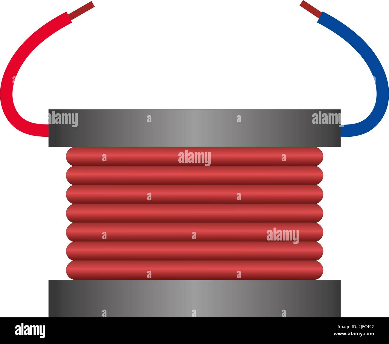 Electrical coil blue hi-res stock photography and images - Alamy