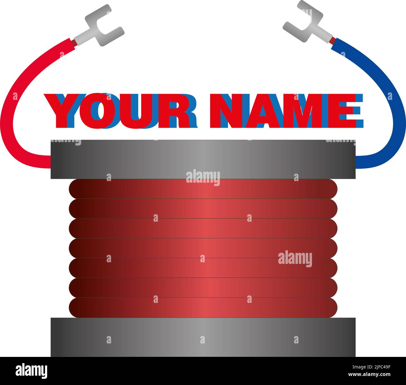 Two color logo vector logo hi-res stock photography and images - Alamy