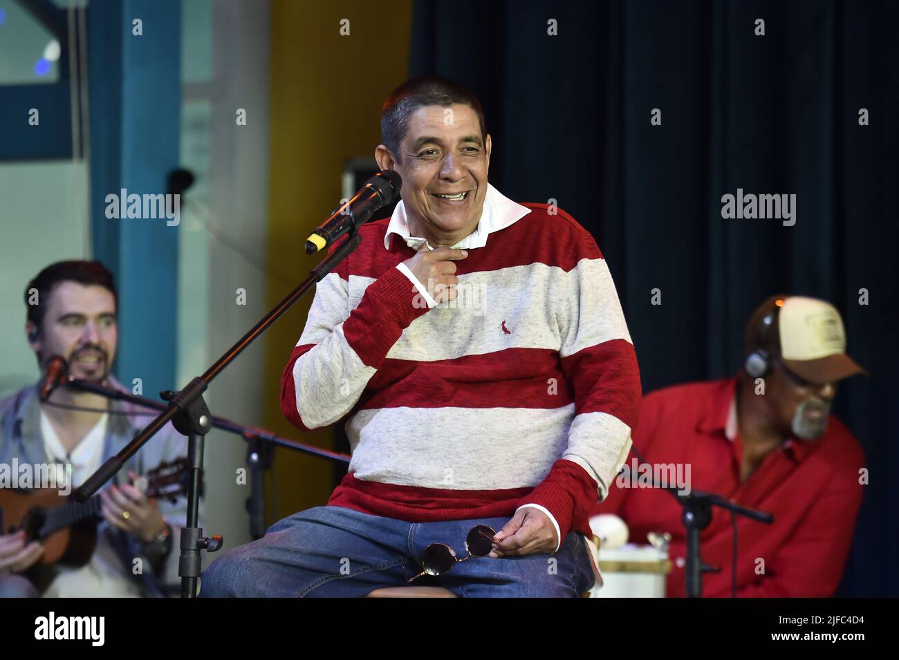 Rio de Janeiro-Brazil June 30, 2022, show by Zeca Pagodinho, Brazil's ...