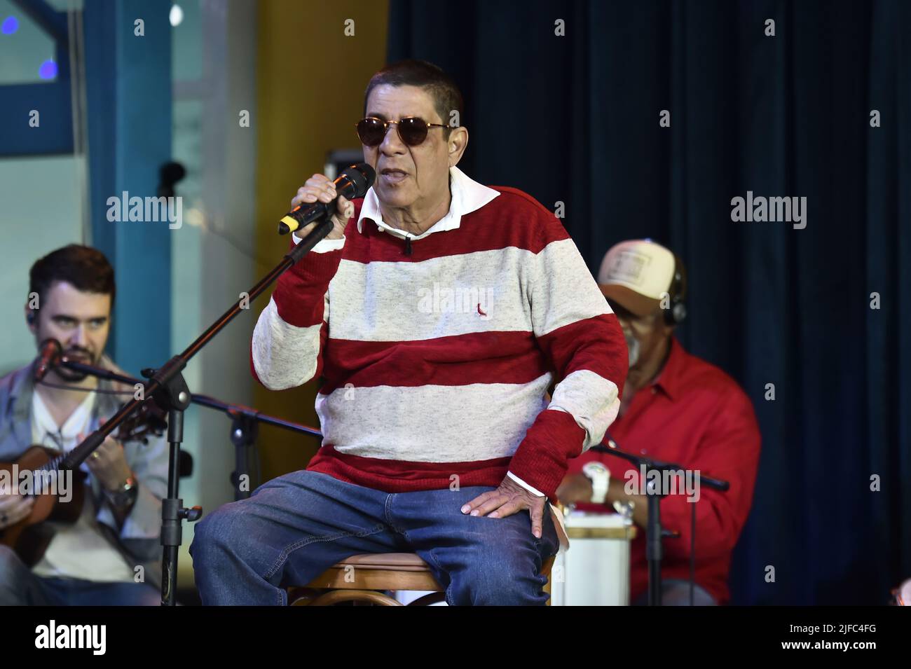 Rio de Janeiro-Brazil June 30, 2022, show by Zeca Pagodinho, Brazil's ...