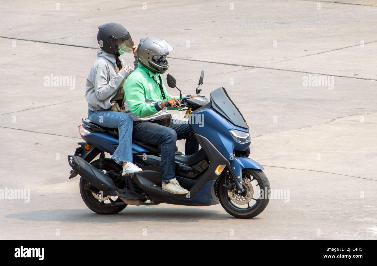 Two men ride on motorcycle hi-res stock photography and images - Alamy