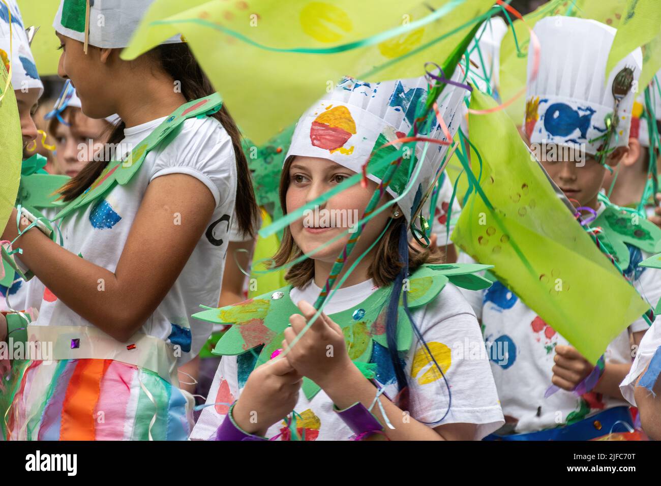 Winchester Hat Fair, 1st July 2022. The annual Hat Fair got underway ...