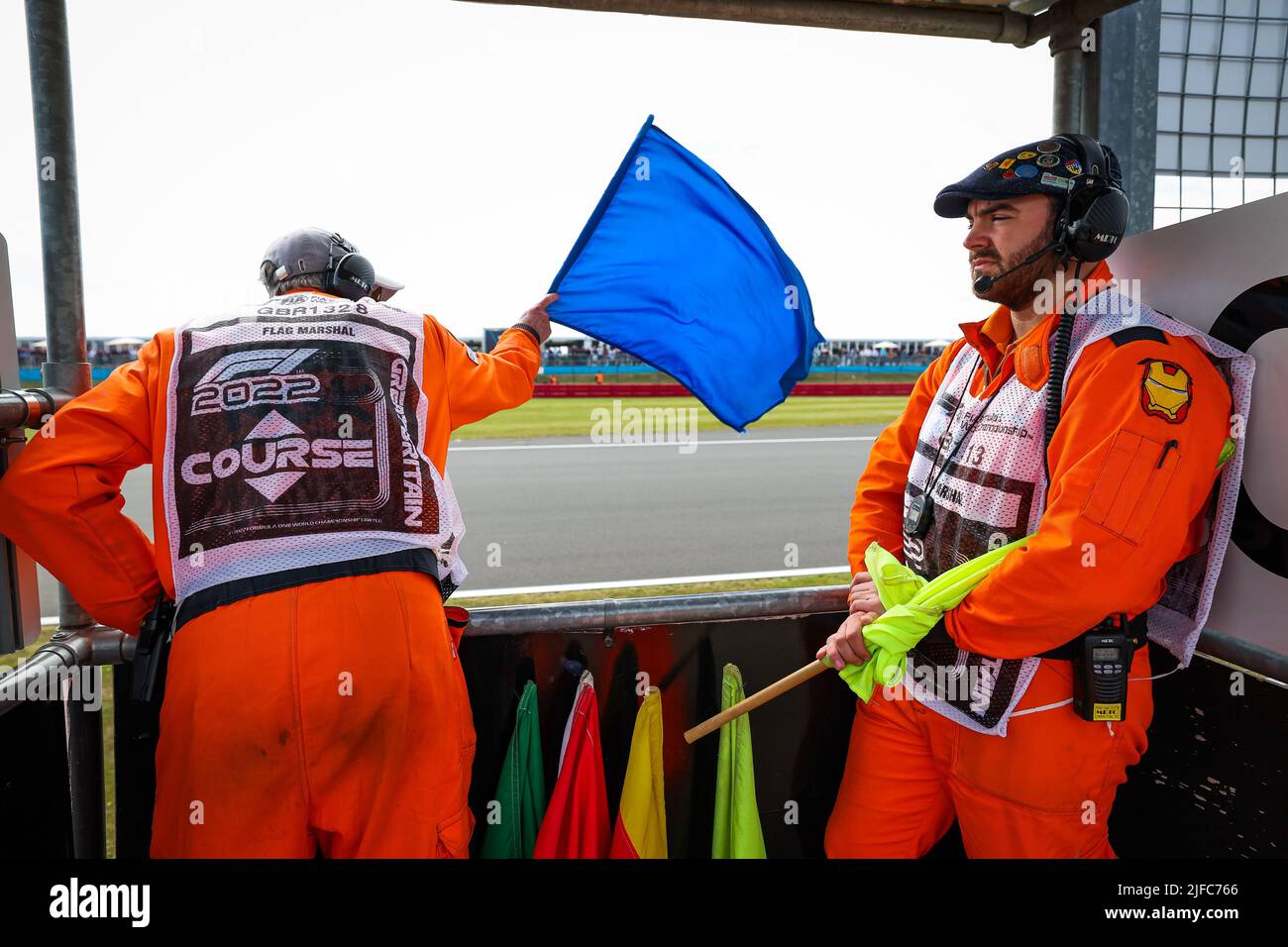Silverstone marshals hi-res stock photography and images - Alamy
