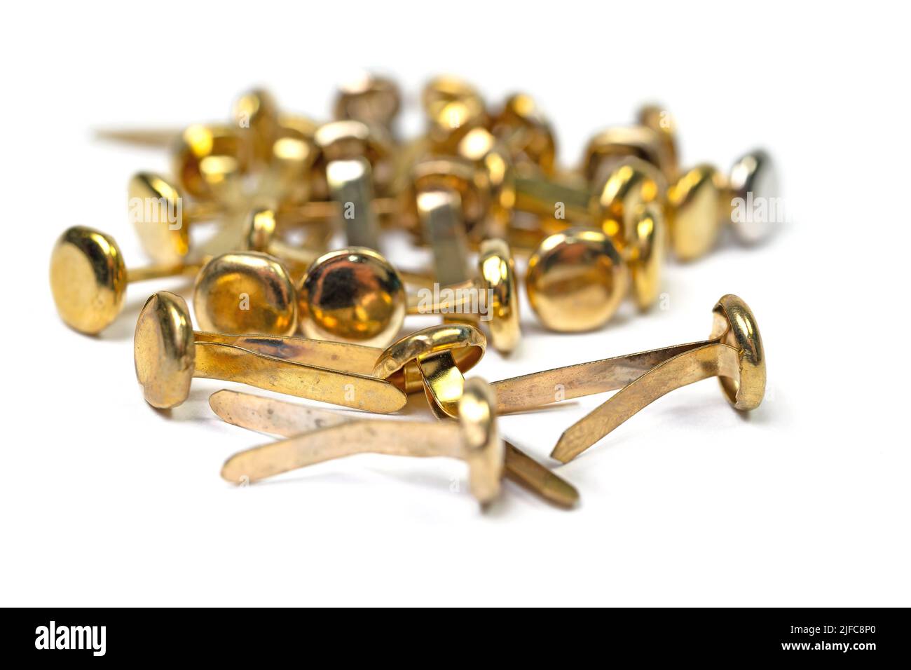 Sample bag clips isolated against white background Stock Photo - Alamy