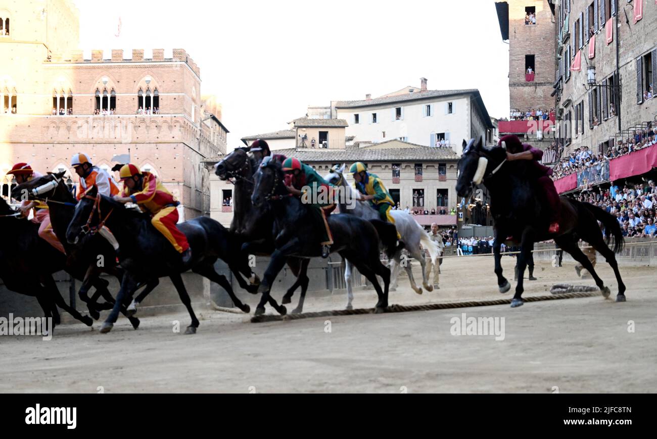 Palio di siena 2022 hi-res stock photography and images - Alamy