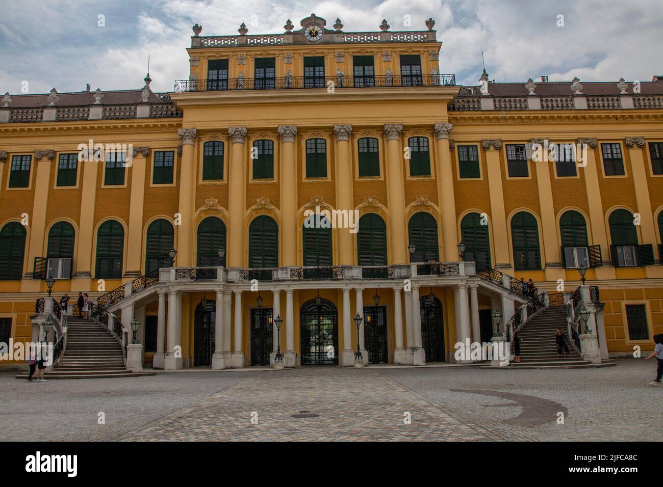 Schonbrunn Palace was the main summer residence of the Habsburg rulers ...