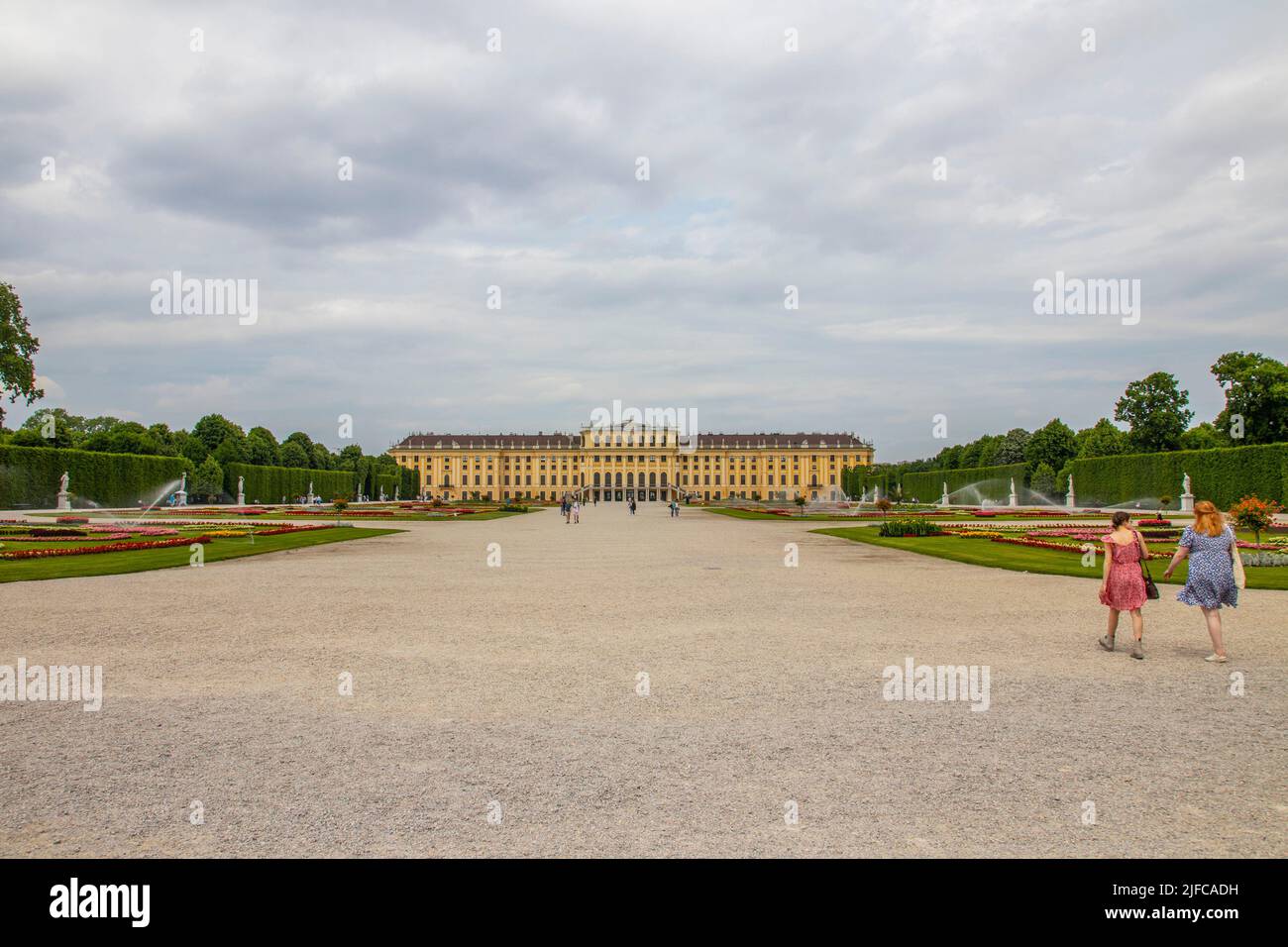 Schonbrunn Palace was the main summer residence of the Habsburg rulers ...