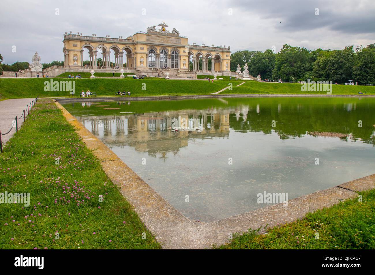 Schonbrunn Palace was the main summer residence of the Habsburg rulers ...
