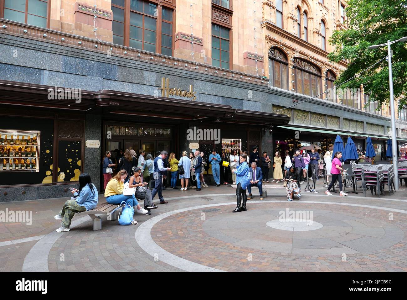 Harrods Limited is a department store located on Brompton Road in ...