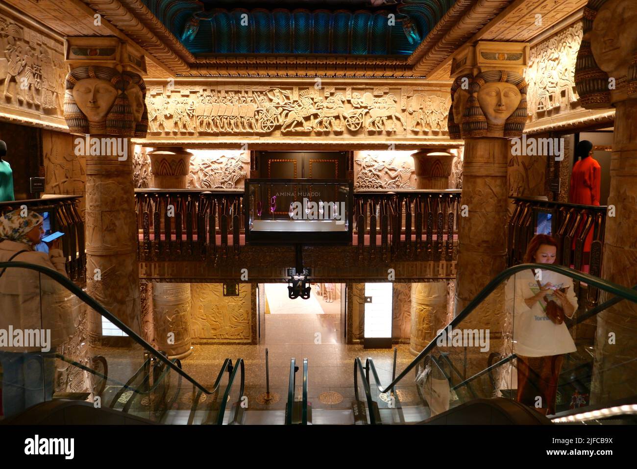 Harrods Limited is a department store located on Brompton Road in ...