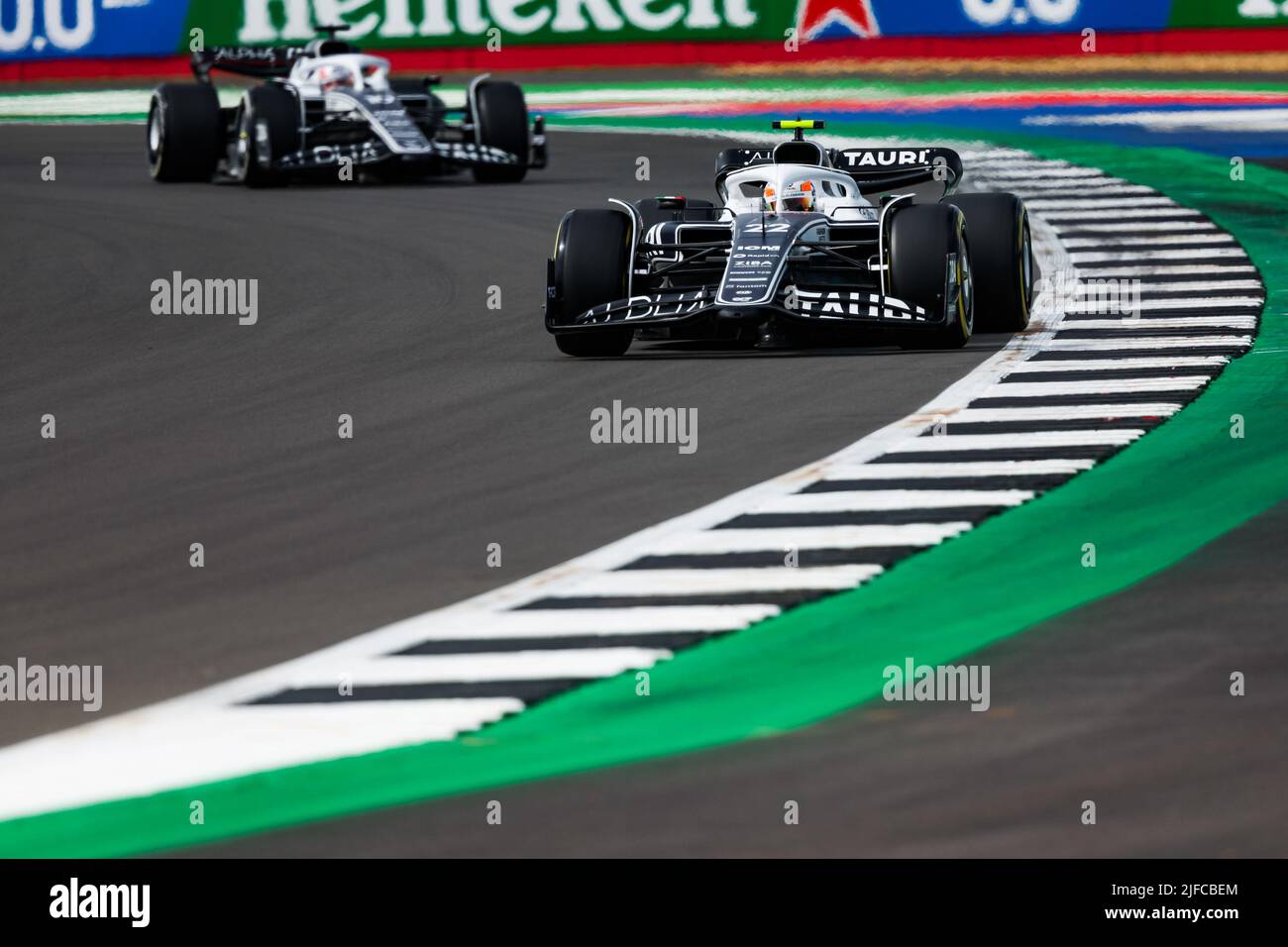 22 TSUNODA Yuki (jap), Scuderia AlphaTauri AT03, 10 GASLY Pierre (fra), Scuderia AlphaTauri AT03 ...