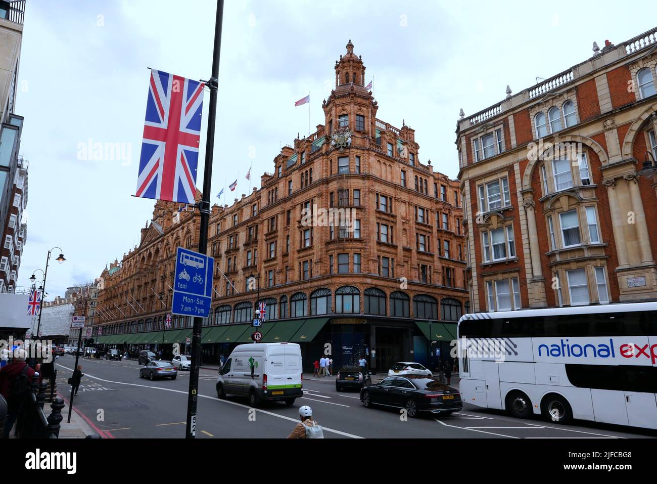 Harrods Limited is a department store located on Brompton Road in ...