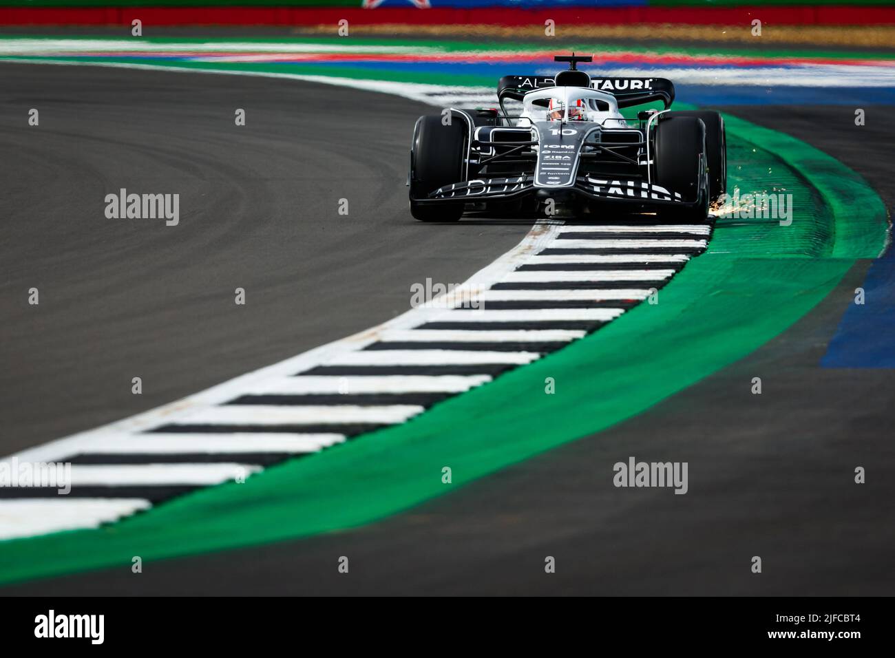 10 GASLY Pierre (fra), Scuderia AlphaTauri AT03, action during the Formula 1 Lenovo British ...