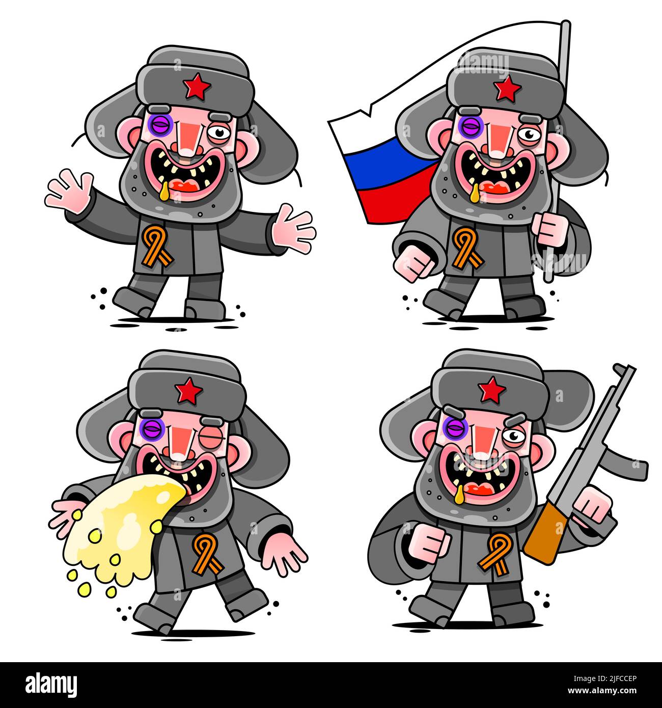 Russian Set is a vector collection of images of Russian culture ...