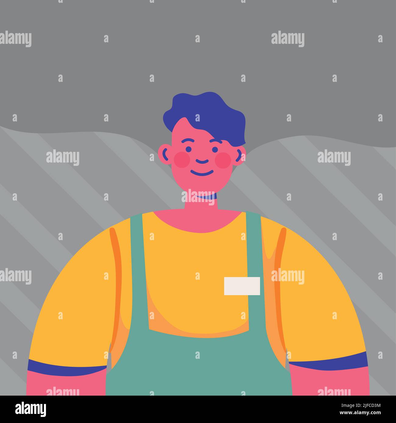 seller man profession Stock Vector Image & Art - Alamy