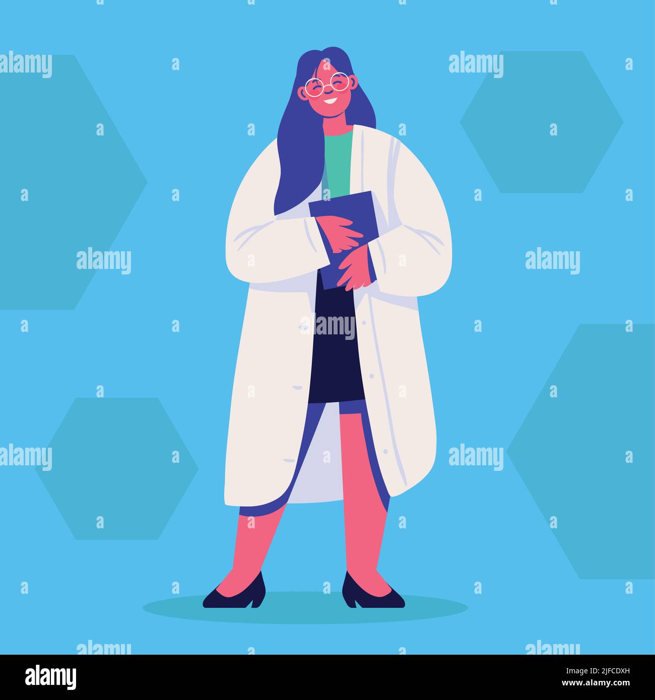 woman doctor profession Stock Vector Image & Art - Alamy