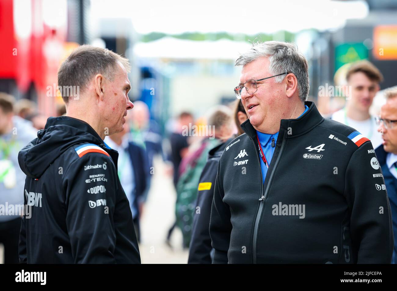 PERMANE Alan (gbr), Trackside Operations Director of Alpine F1 Team, SZAFNAUER Otmar, Team ...