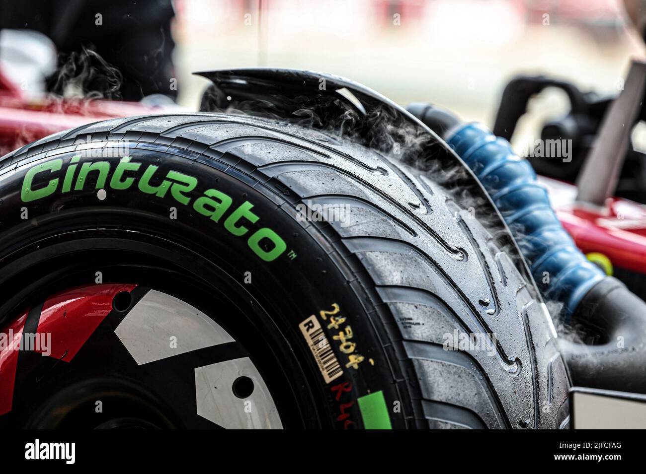 Silverstone, UK. 1st July, 2022. Pirelli tire, F1 Grand Prix of Great ...