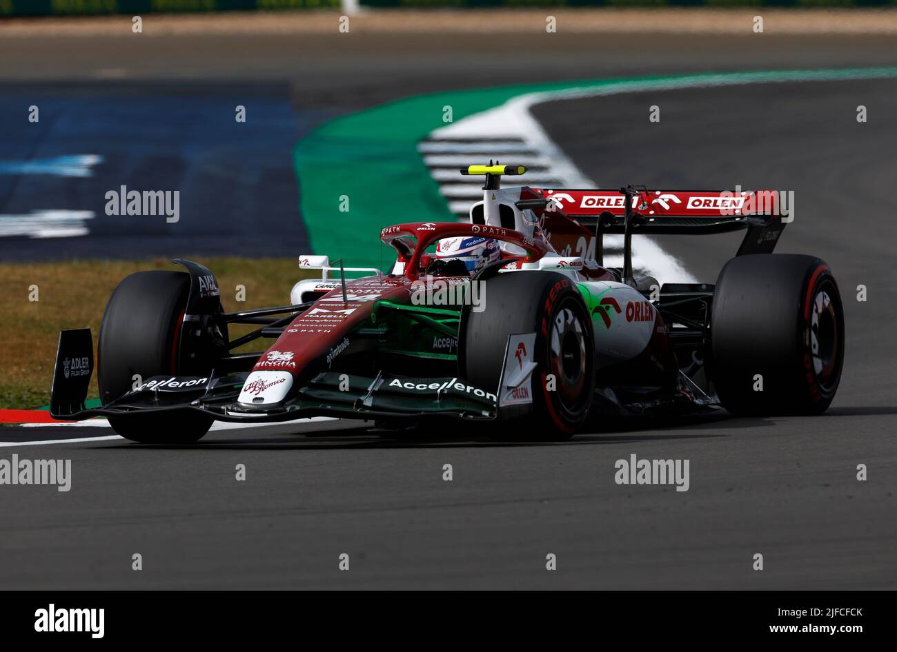 Silverstone, UK. 1st July, 2022. #24 Guanyu Zhou (CHN, Alfa Romeo F1 ...