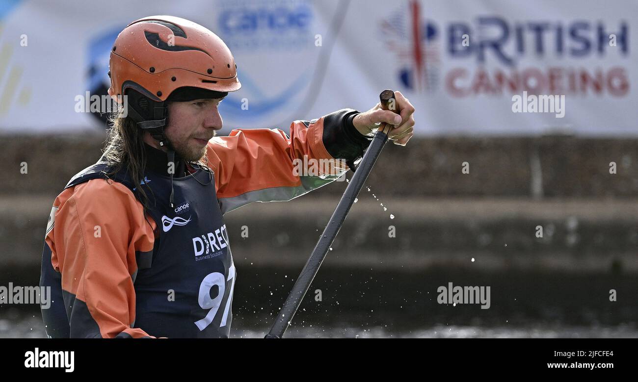 Nottingham, UK. 01st July, 2022. The ICF 2022 canoe freestyle World ...