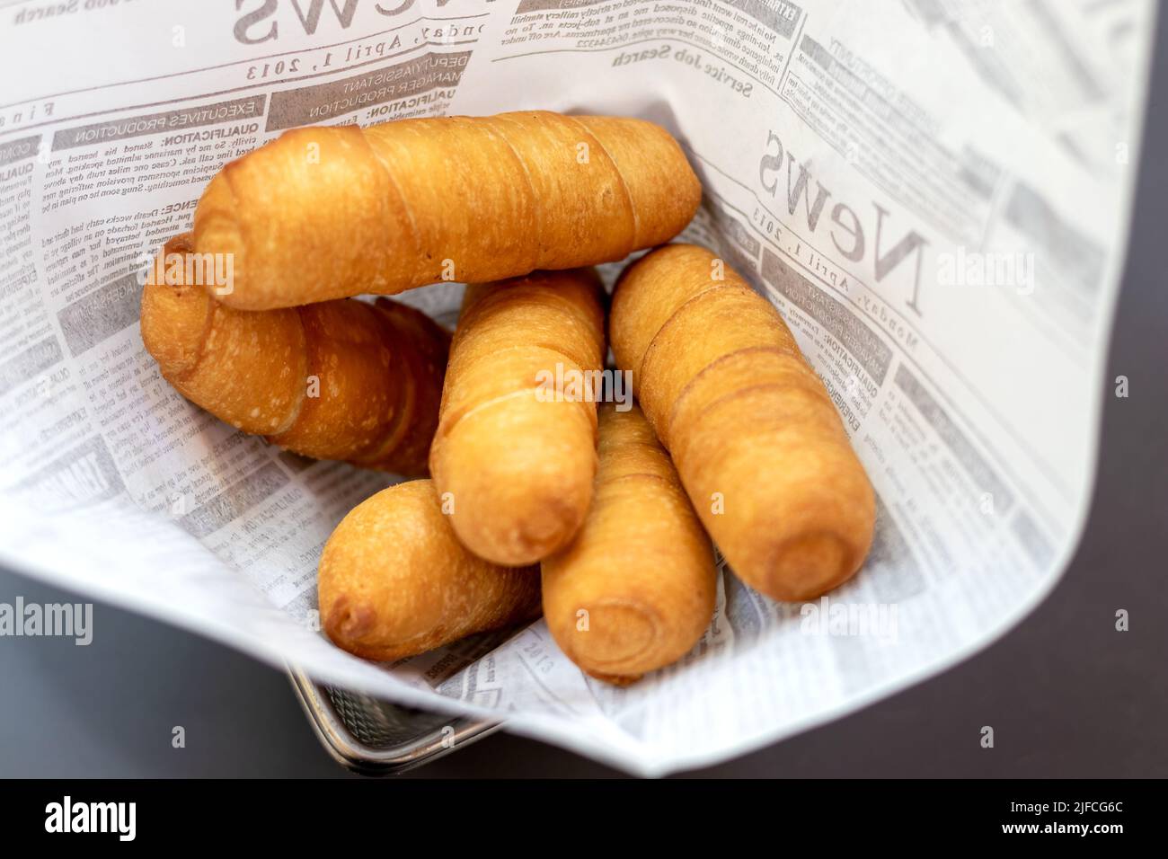 tequenos fried cheese sticks traditional Venezuelan food Stock Photo ...