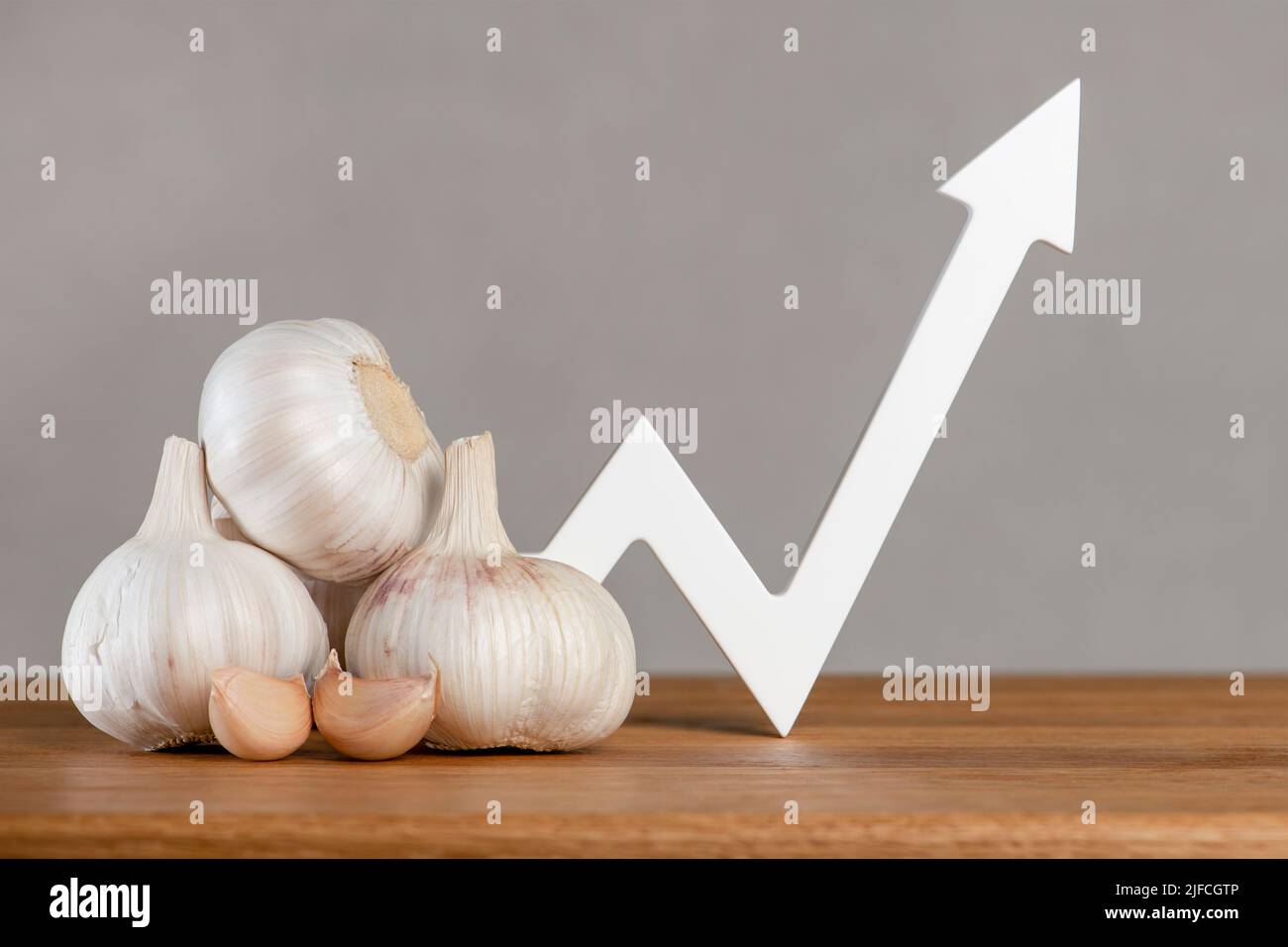 Garlic price, garlic harvest, vegetables export and import. Rising cost ...