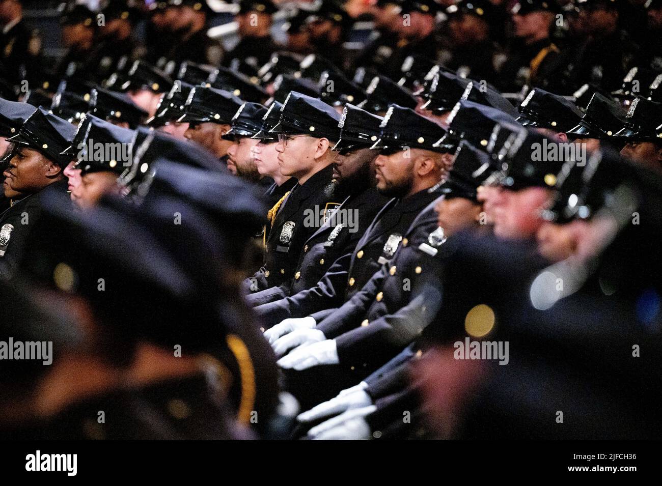 New York City, USA. 01st July, 2022. Graduates at their New York City ...