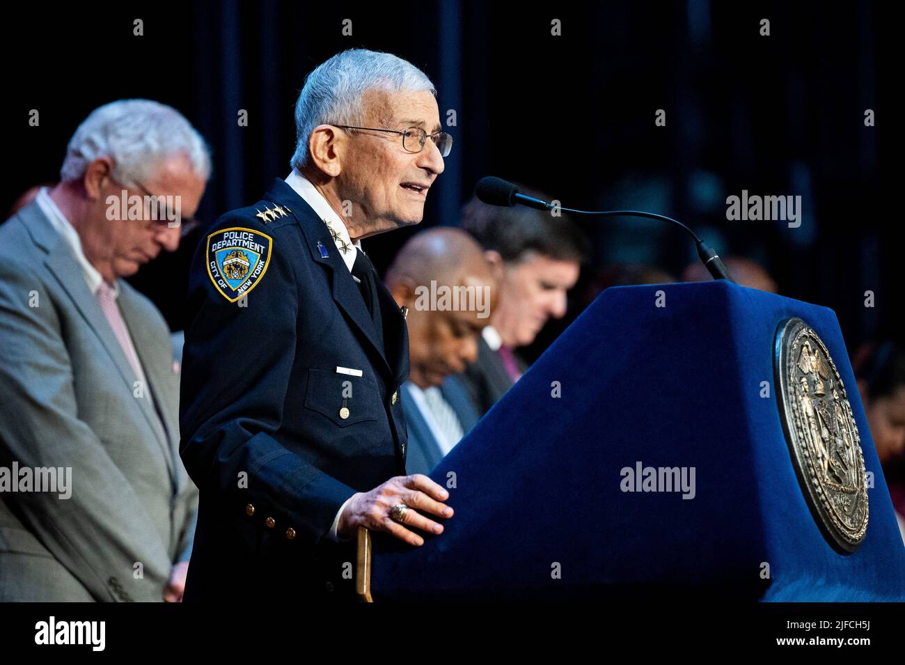 New York, USA . 01st July, 2022. Rabbi Dr. Alvin Kass, Chief Chaplain ...