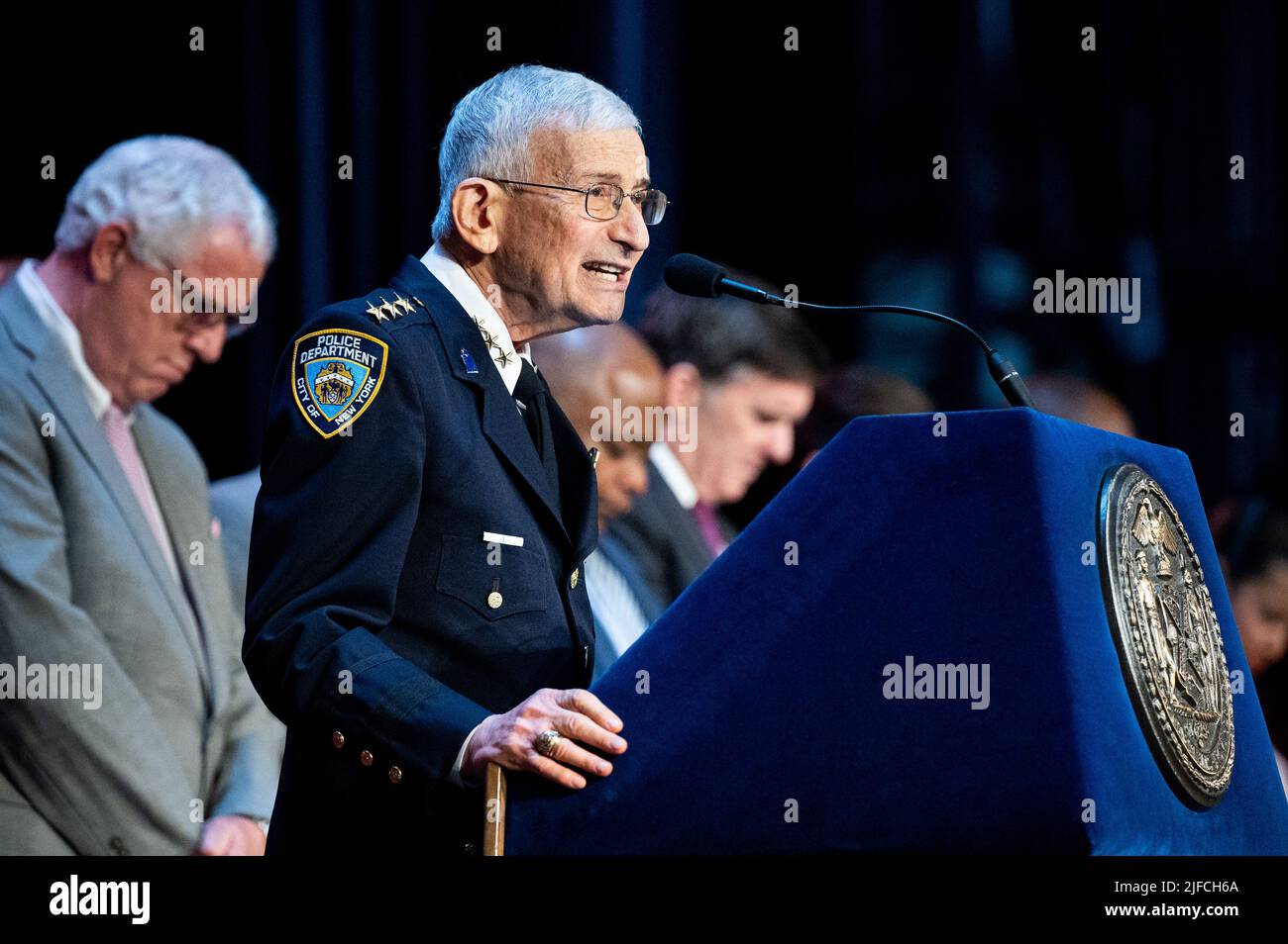 New York, USA . 01st July, 2022. Rabbi Dr. Alvin Kass, Chief Chaplain ...