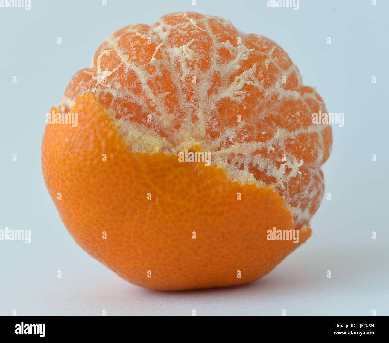 Partially Peeled Orange