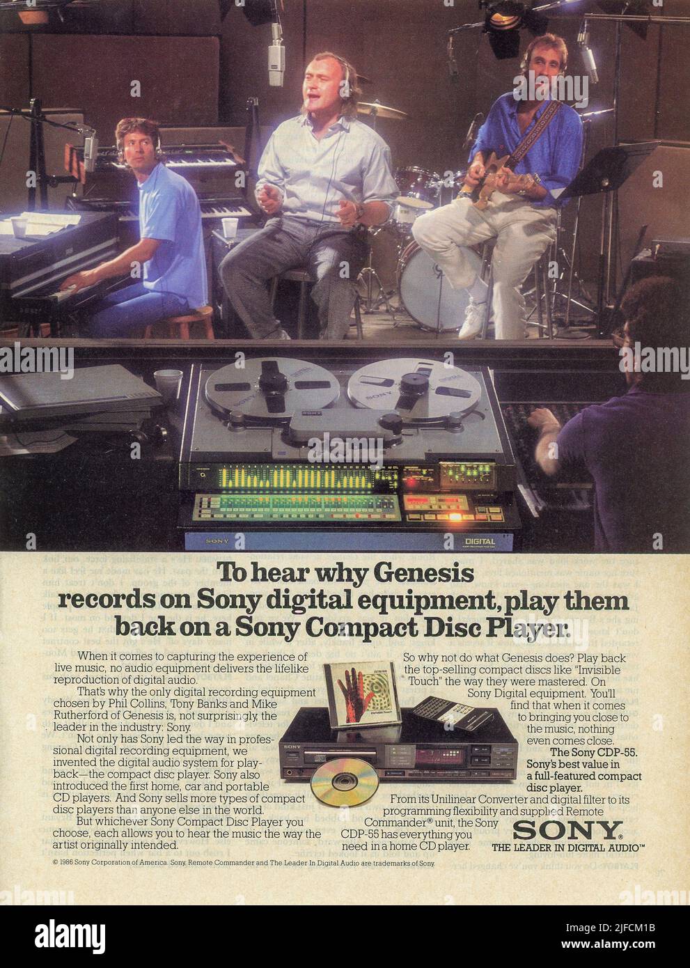 Vintage December 1986 Playboy Magazine Issue Advert Usa Stock Photo